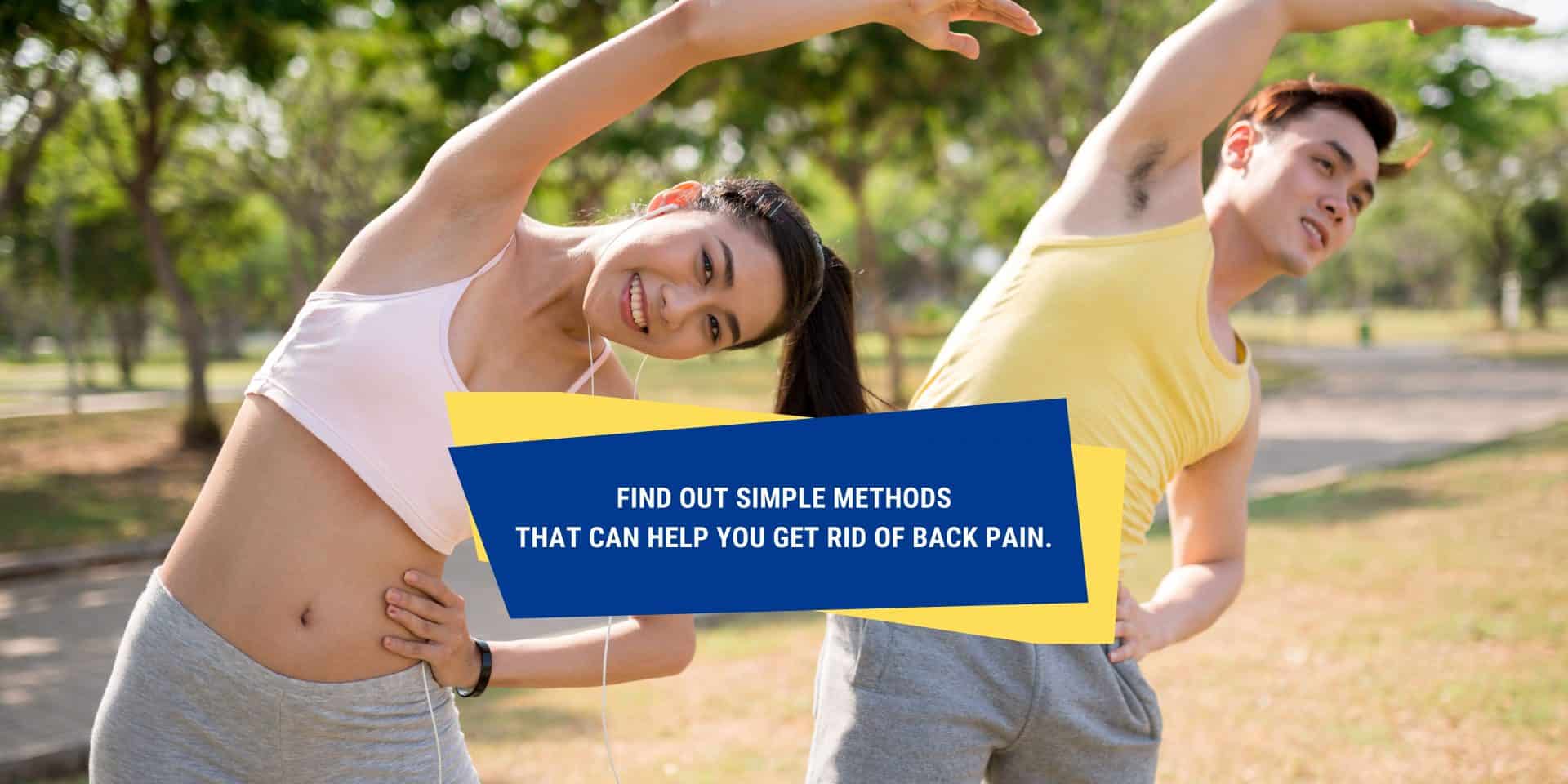 Physio back pain, 10 Simple Methods | OneHealth.sg | Singapore's ...