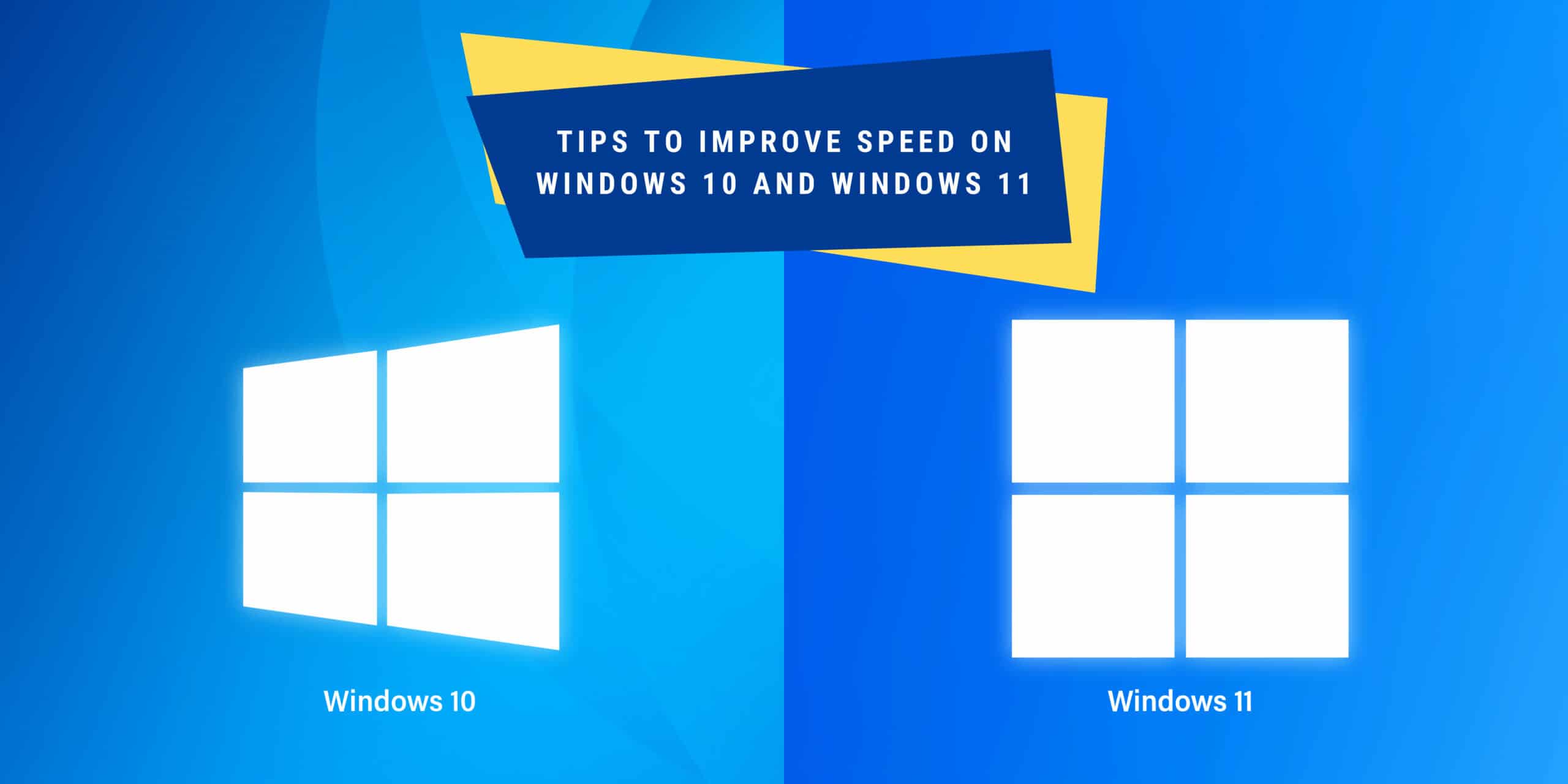 Tips to improve speed on Windows 10 and Windows 11 | onehealthsg