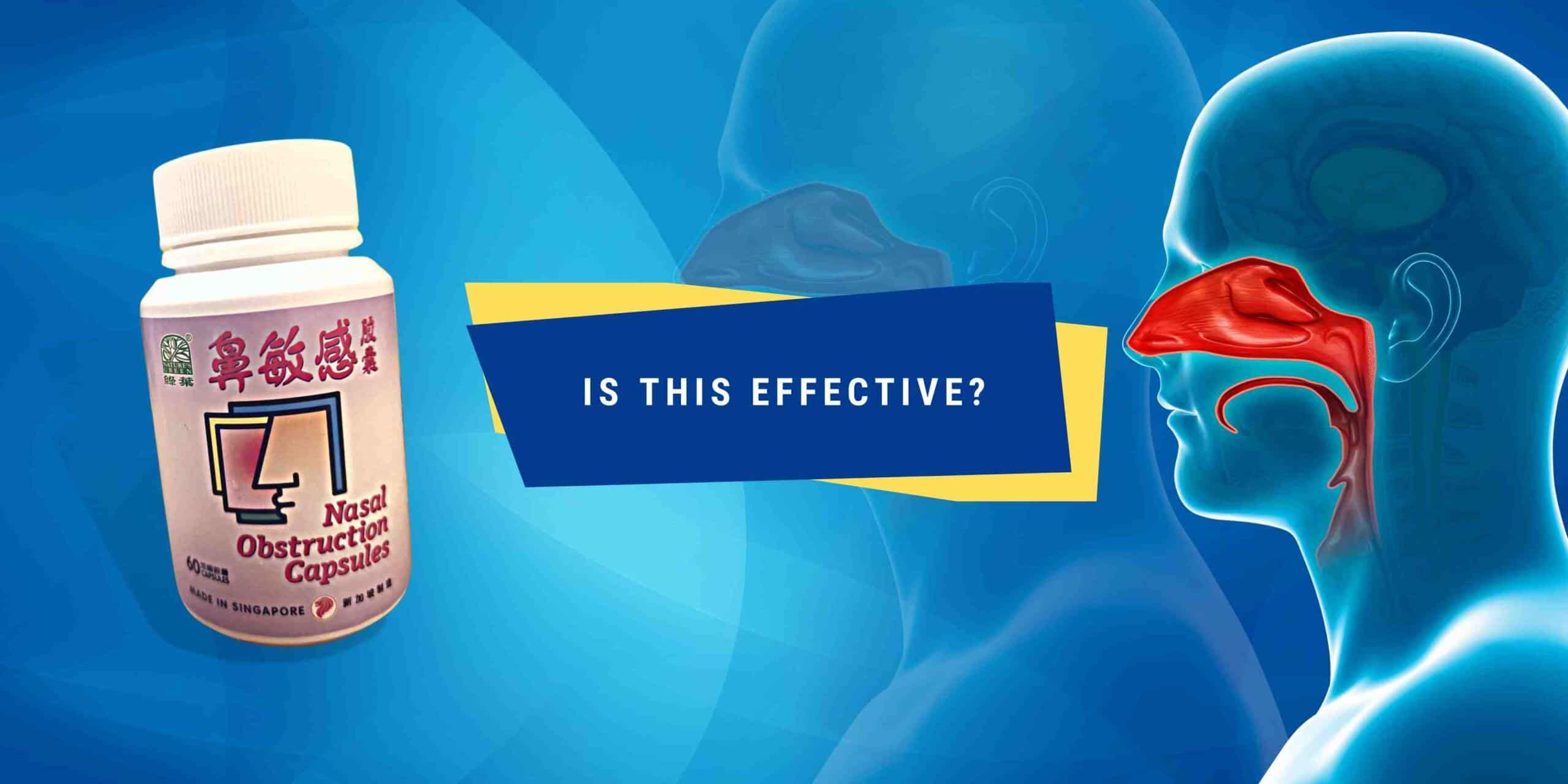 A Review of the Chinese Medicine | Nasal Obstruction Capsules