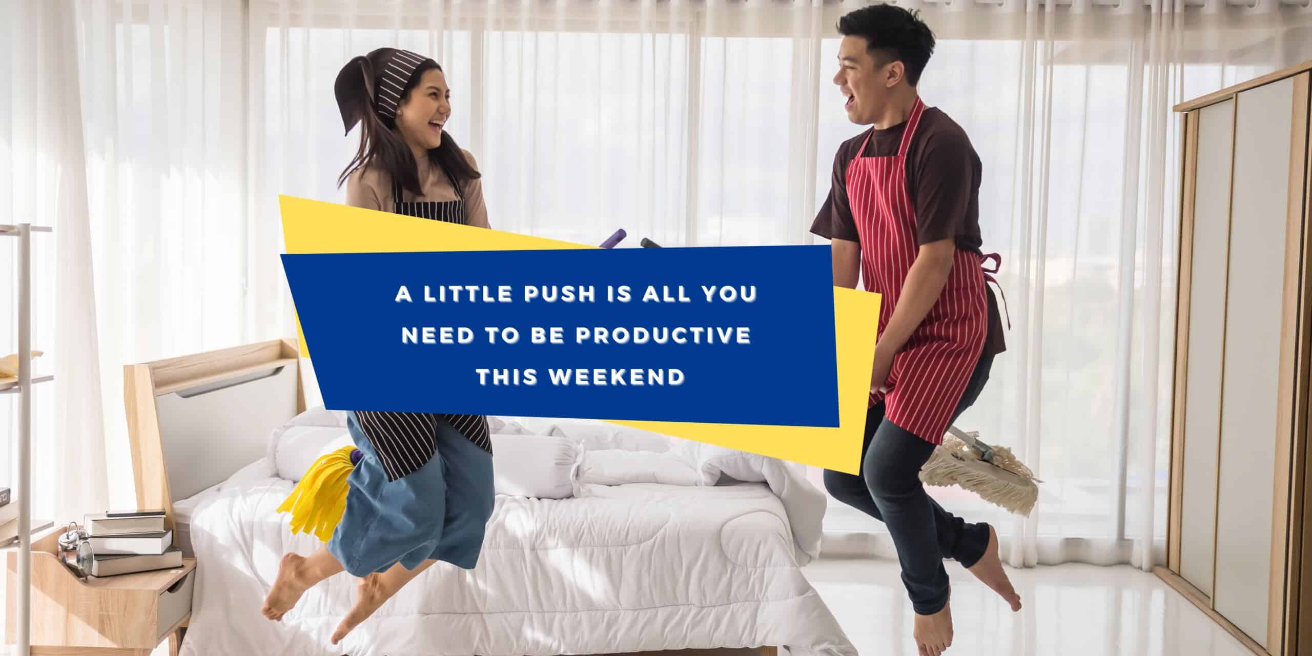 How to Avoid Laziness and be More Productive This Weekend