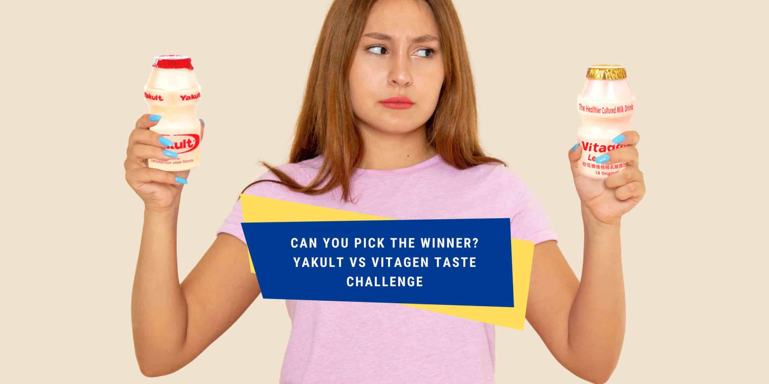 Yakult Probitotic vs Vitagen Benefits: The Ultimate Taste Challenge
